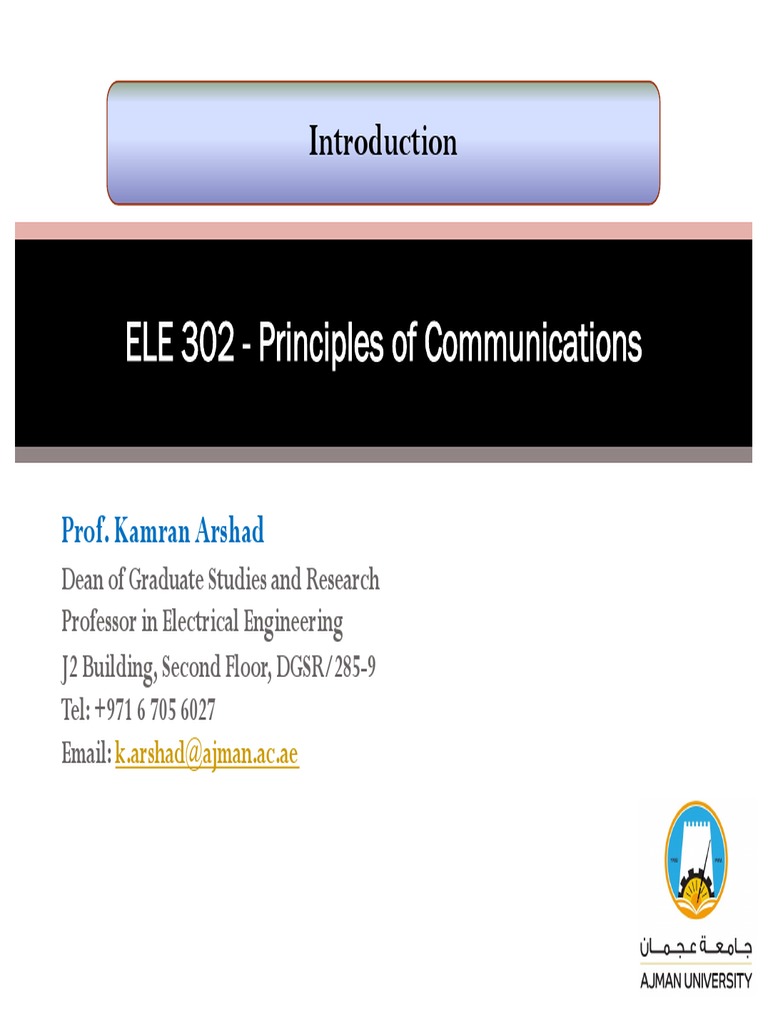 Week 1 Lecture 1 Pdf Modulation Analogue Electronics