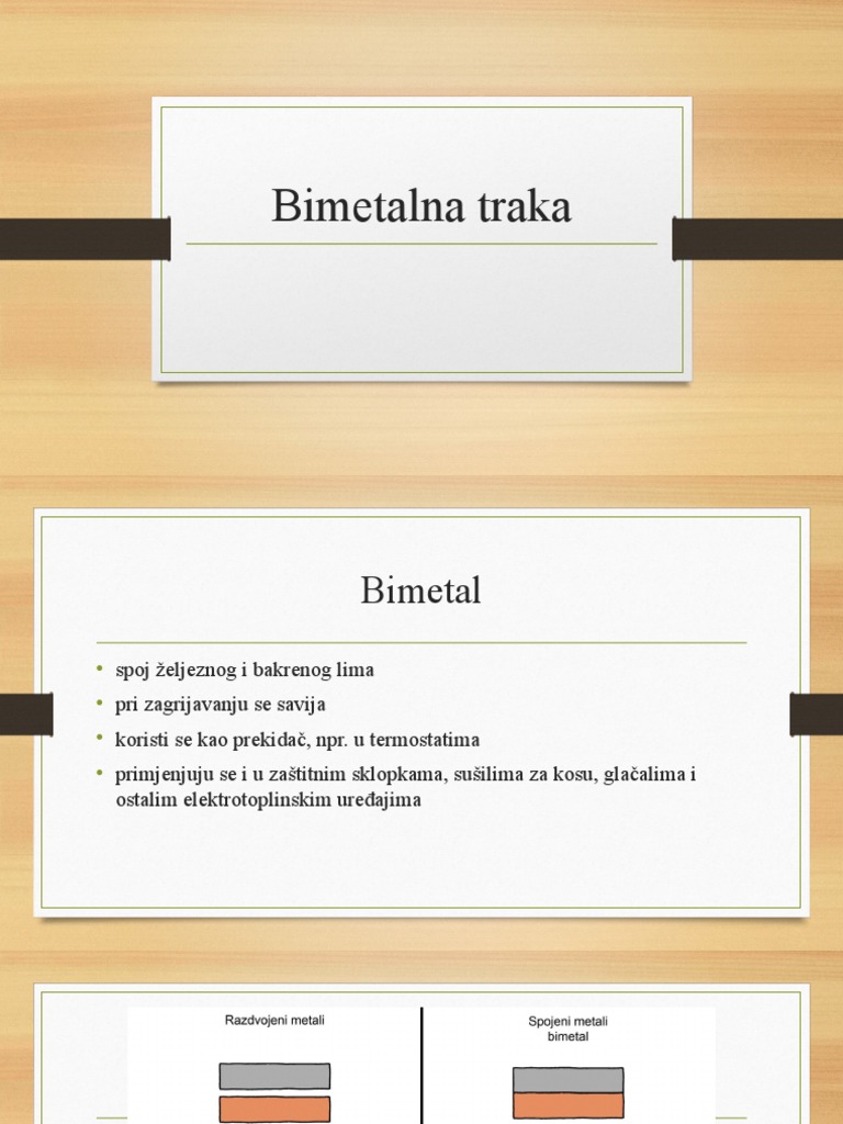 Bimetalna Traka | PDF