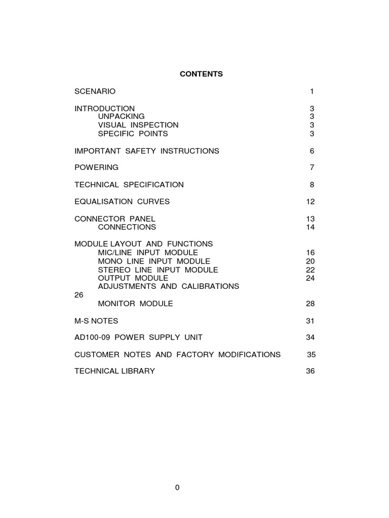 Ad146 Manual | PDF | Power Supply | Equalization (Audio)