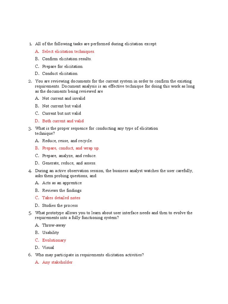 BA Endterm | PDF | Conceptual Model | Business Analysis