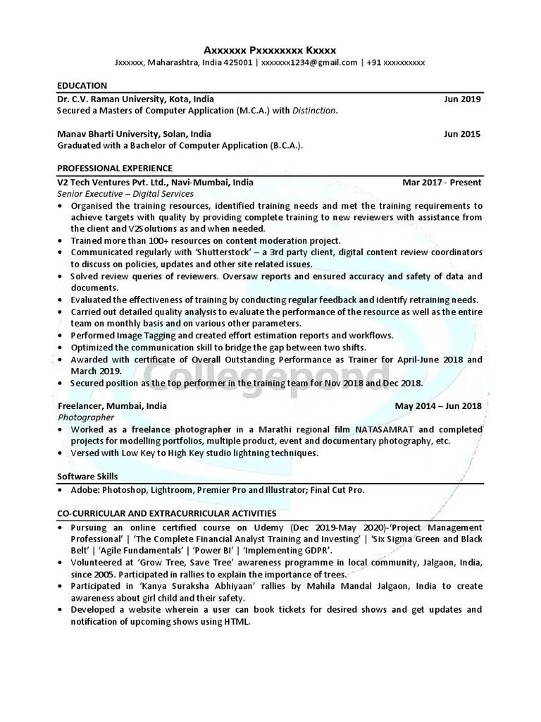 MS in CS - Masters of Computer Application - Bachelor of Computer Application - Work | PDF ...