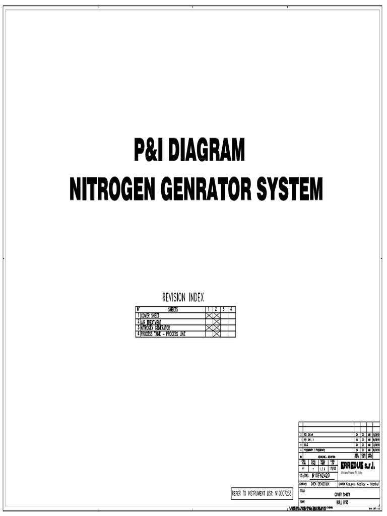 NB 95 - 4) N2 Plan Piping & Instruments | PDF