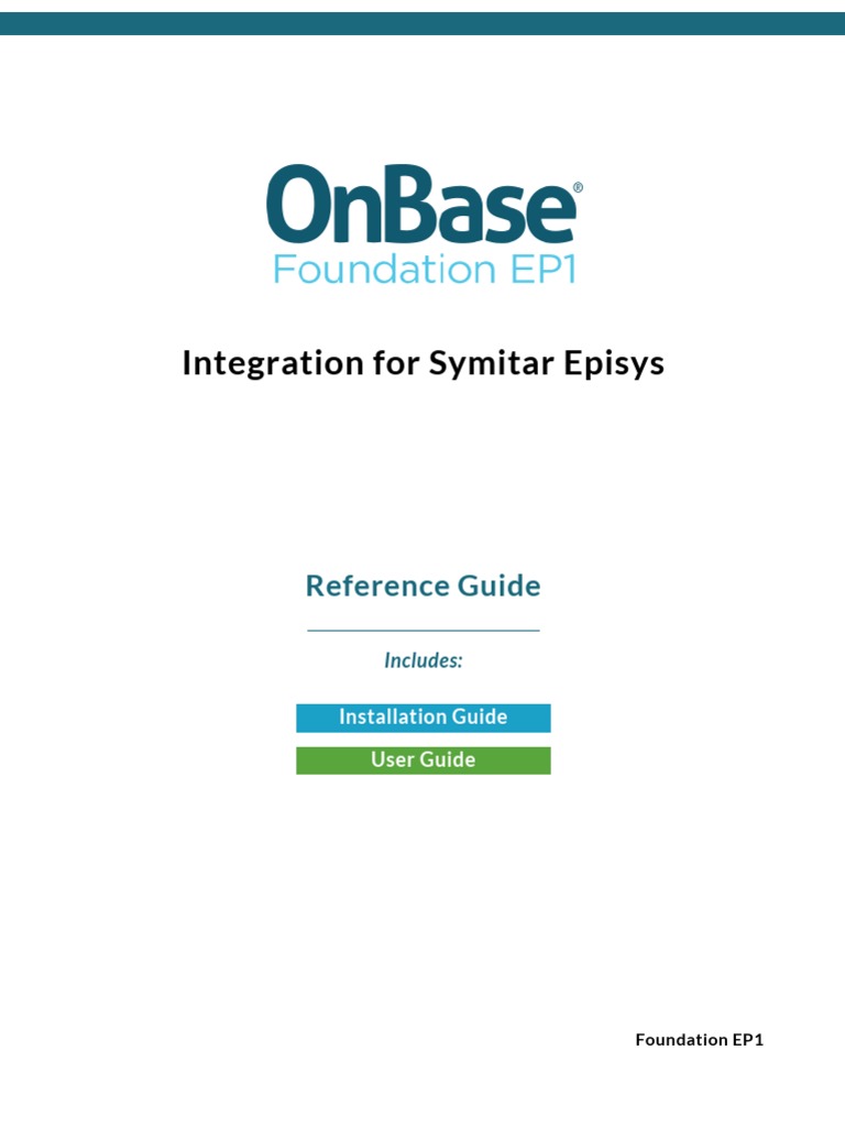 Symitar FoEP1 | PDF | Microsoft Sql Server | Software