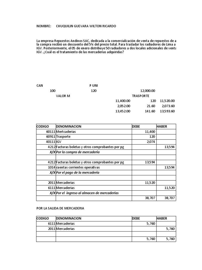 Examen T2 FINANZAS | PDF | Depreciación | Hoja de balance