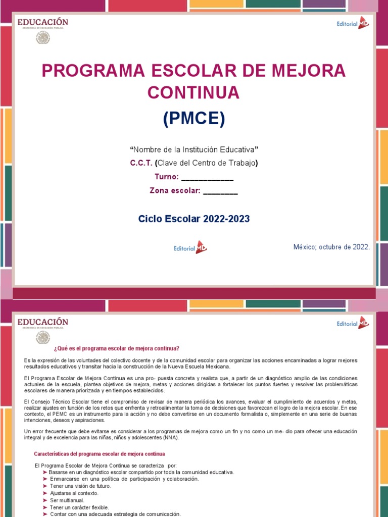PEMC - Desarrollado y Contestado (2022 - 2023) PRIMARIA | PDF | Método ...