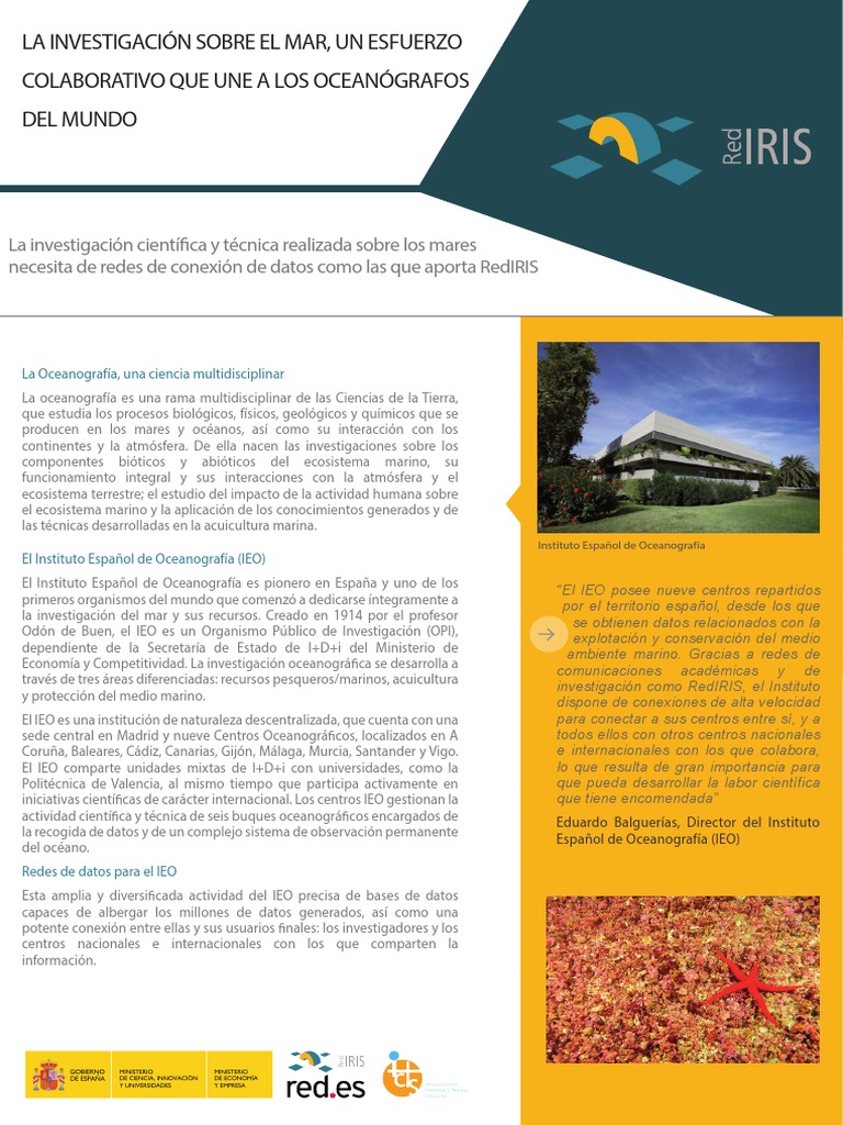 La Investigación Sobre El Mar, Un Esfuerzo Colaborativo Que Une A Los ...