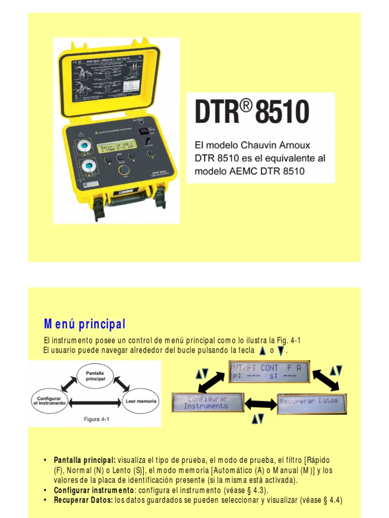 Dtr8510 RTT | PDF | Transformador | Inductor