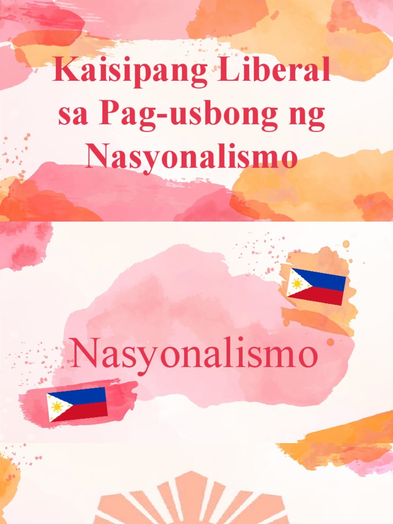 Ap-Kaisipang Liberal Sa Pag Usbong NG Nasyonalismo | PDF