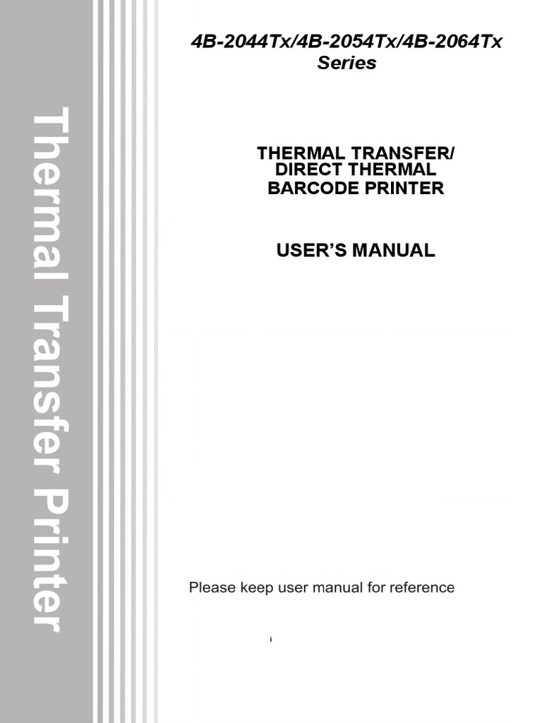 4B 2044Tx4B 2054Tx4B 2064Tx - User - Manual | PDF | Ip Address | Printer (Computing)