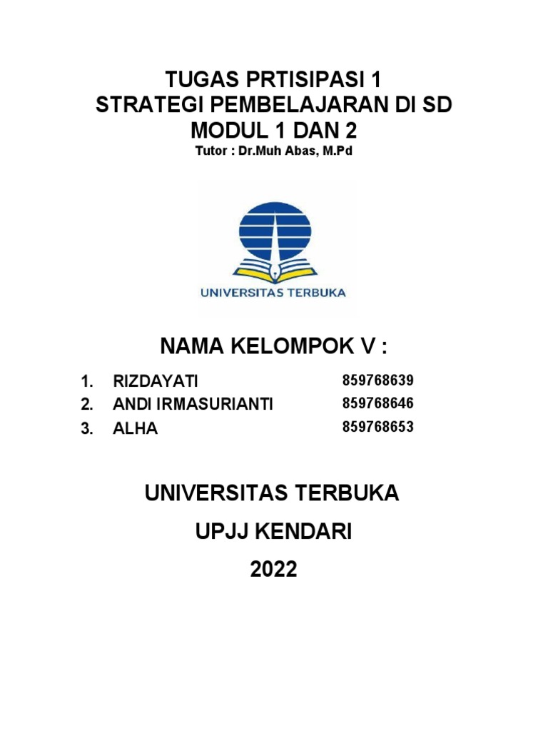 Peta Konsep Strategi PBM | PDF