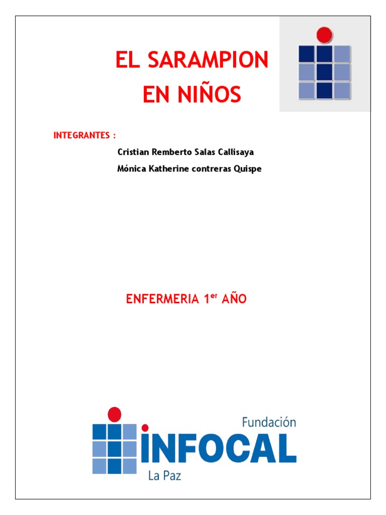 El Sarampión | PDF | Sarampión | Vacunas