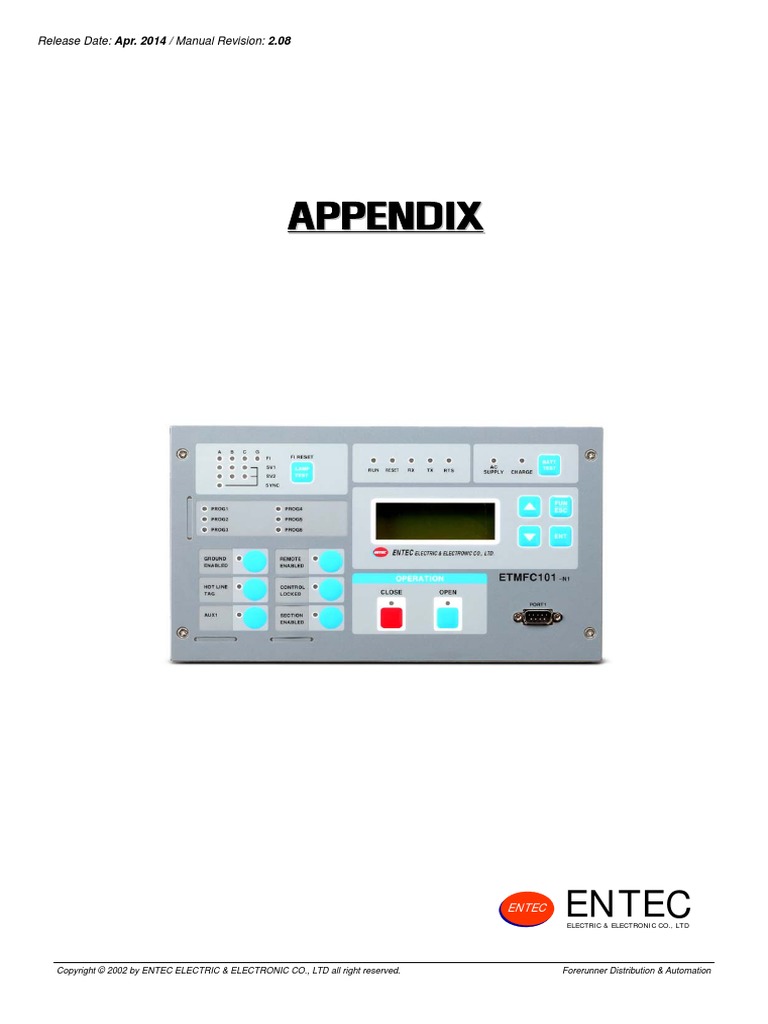 02 ETMFC101-N, N1, N2 Manual Appendix Ver2.08 201404 | PDF | Transmission Control Protocol ...