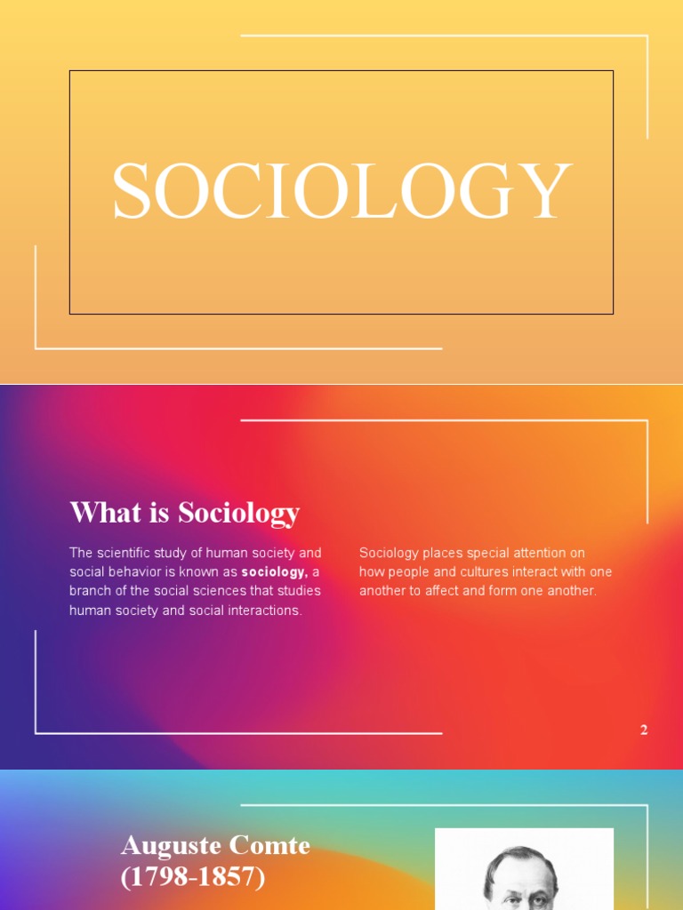 Sociology Report | PDF | Sociology | Science