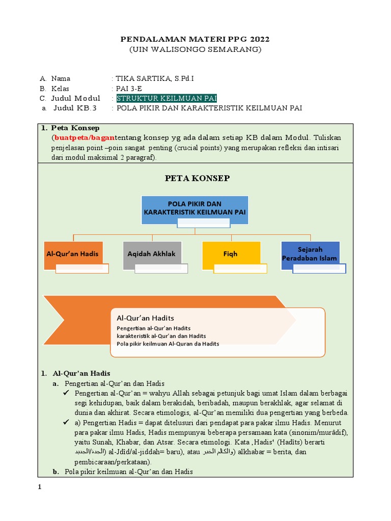 Resume Modul 7 KB 3 | PDF | Filsafat | Sains & Matematika