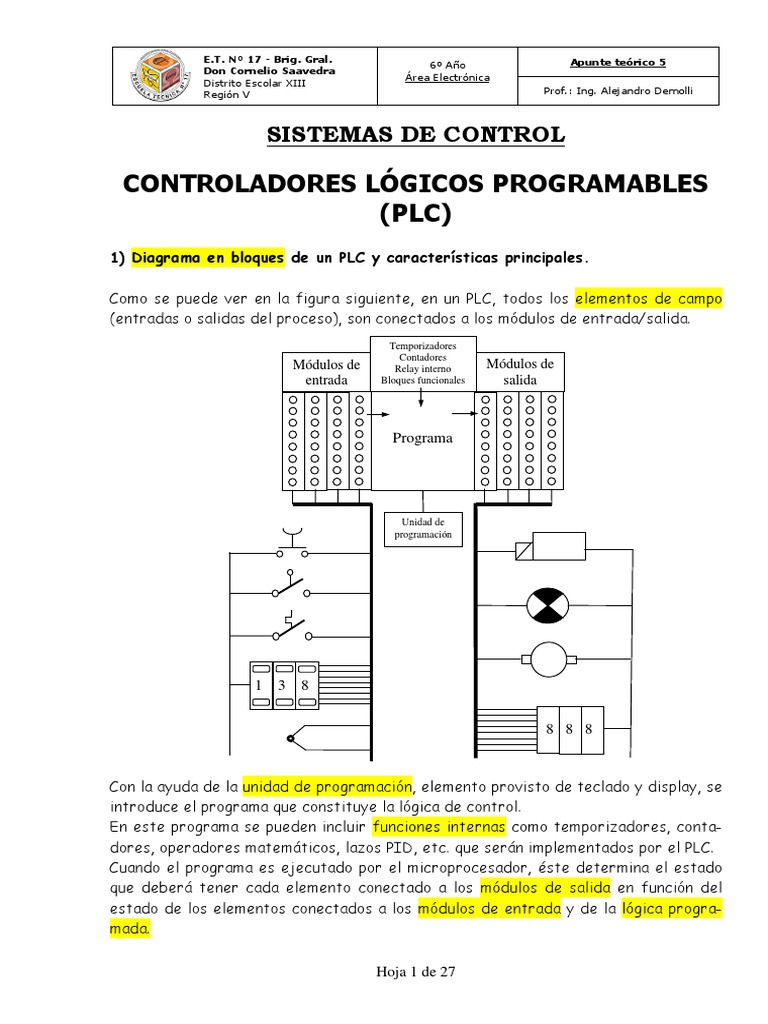 SC-AT5-Controladores Logicos Programables | PDF | Programación | Programa de computadora