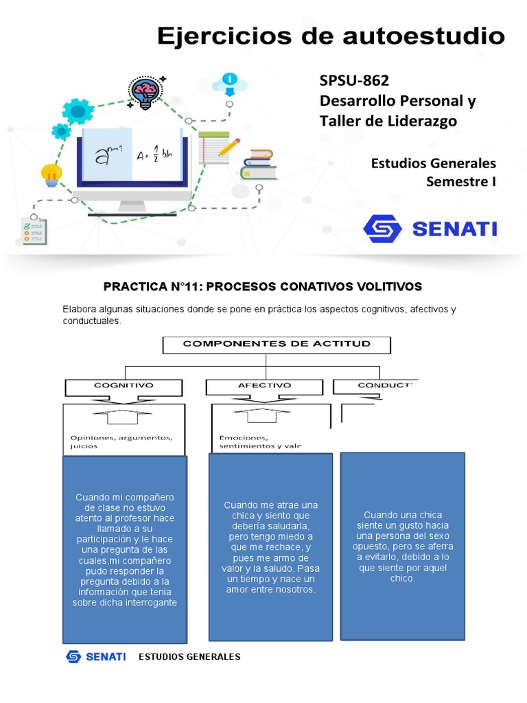 Spsu-862 Ejercicio U011 | Descargar gratis PDF | Liderazgo | Motivación