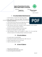 Severe Weather Contingency Plan Template | PDF | Severe Weather | Weather