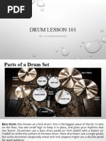 Drum Set Notation | PDF | Drum Kit | Musical Notation