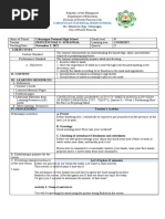 Detailed Lesson - CANAPE | PDF | Hors D'oeuvre | Lesson Plan