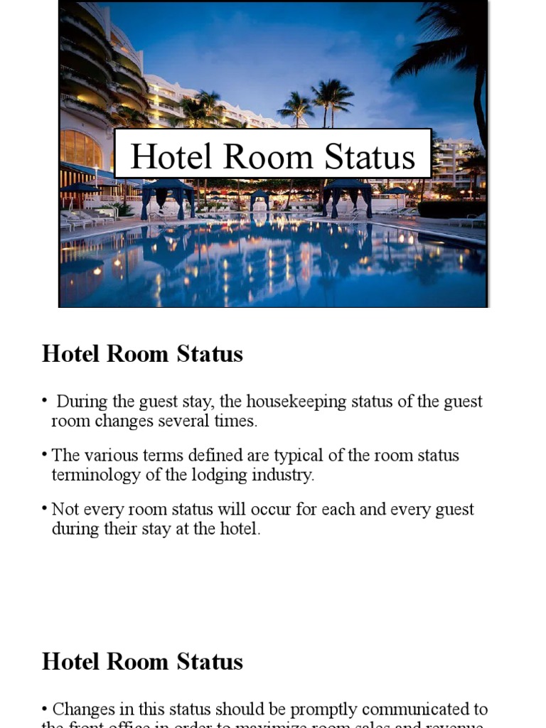 LO 2. Access Rooms For Servicing | PDF | Room | Safety