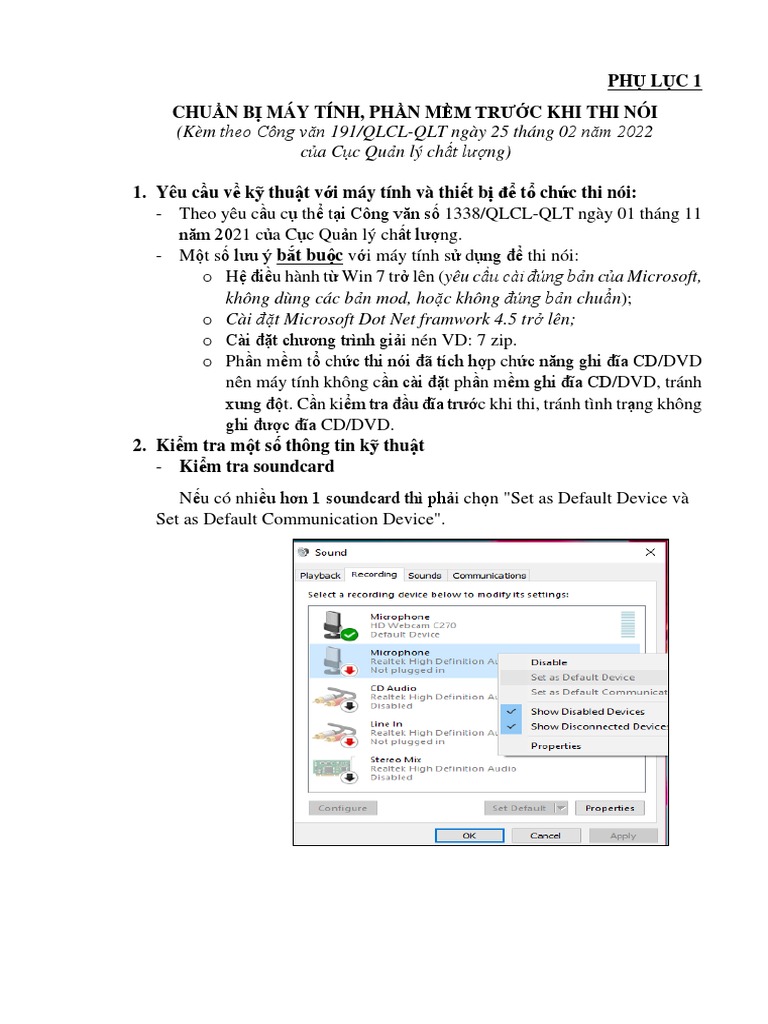191.PL Huong Dan Thi Noi Tieng Anh | PDF