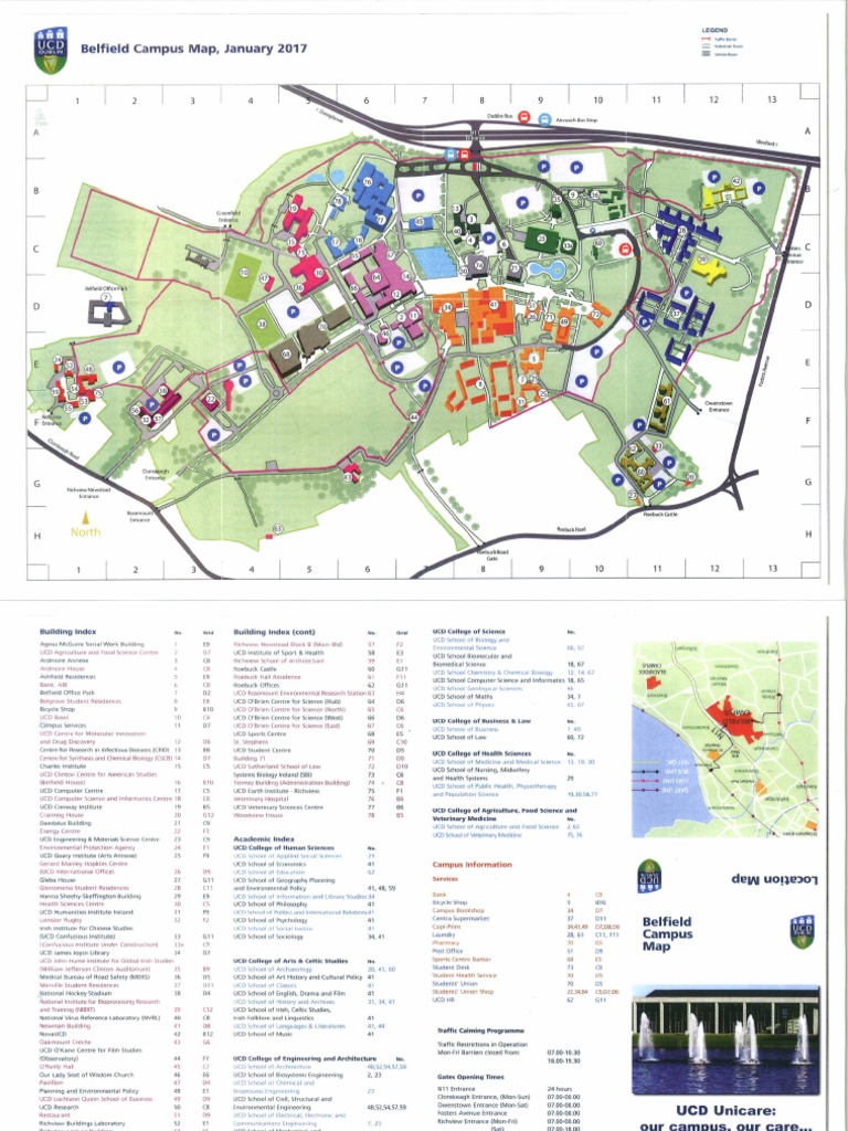 UCD Map 2017 | PDF