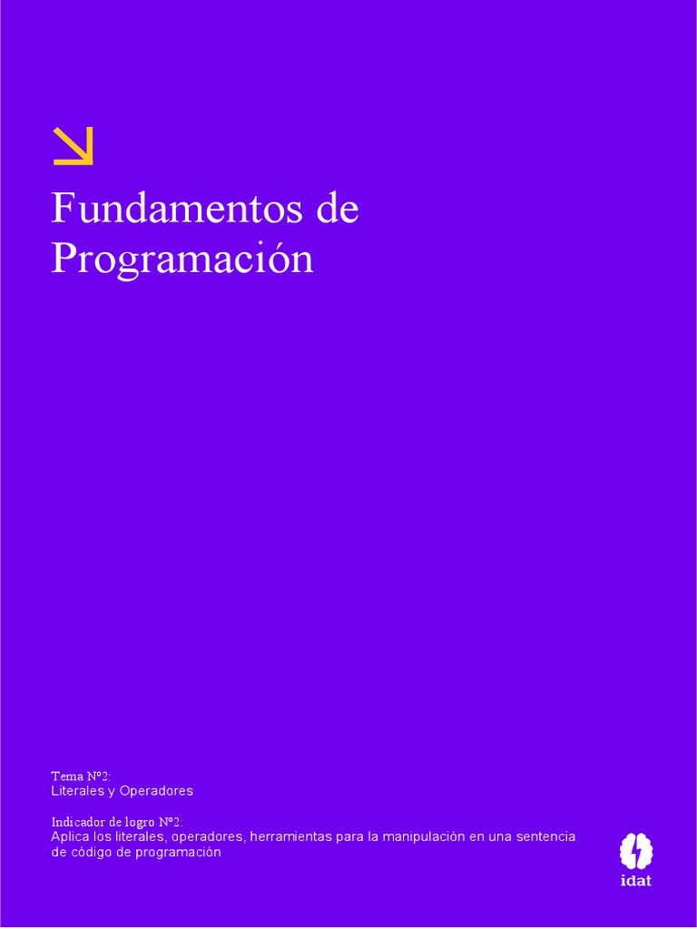Tema 2 - Fundamentos de Programacion | PDF | División (Matemáticas) | Lenguaje de programación