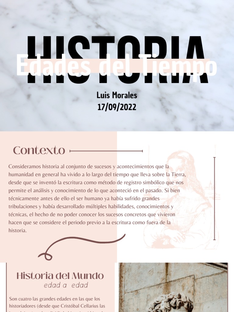 Historia La Periodizacion | PDF | Edades medias | Antiguedad clasica