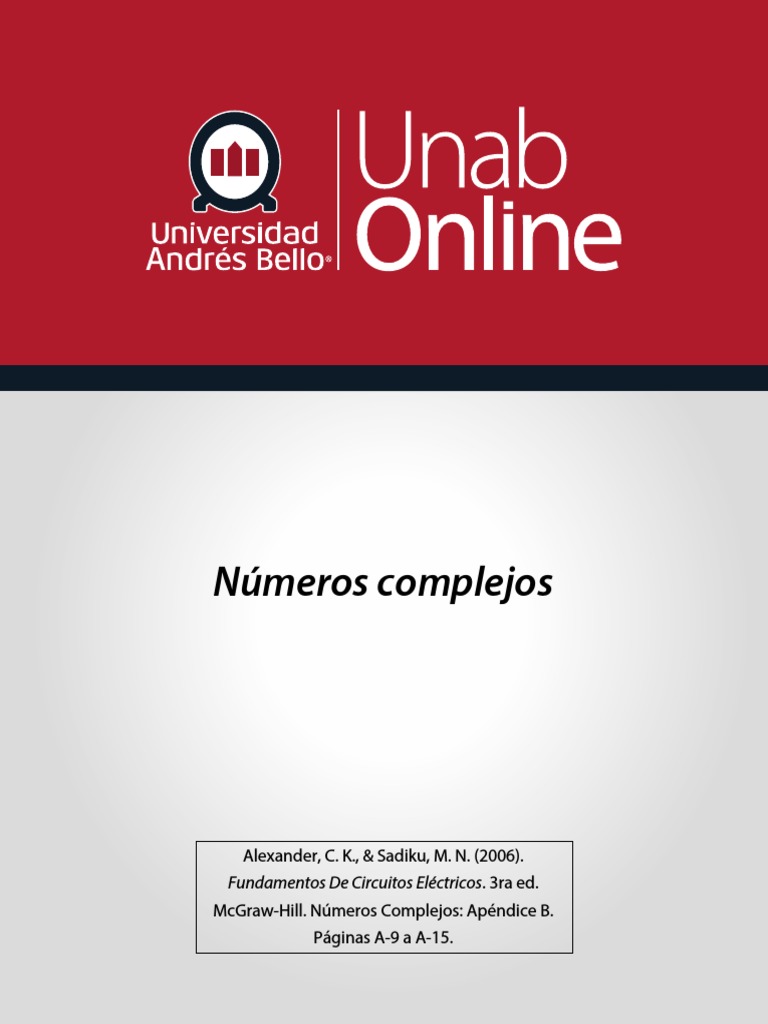 Números Complejos en Circuitos Eléctricos | PDF | Número complejo ...
