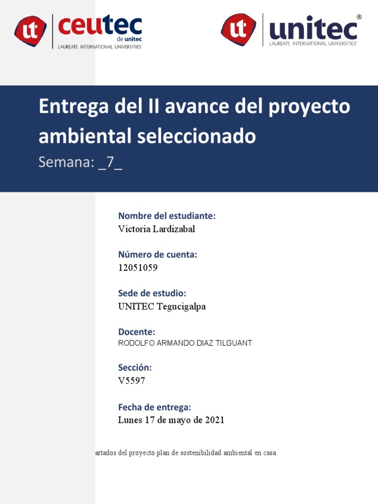 Avance Final - S7 - Ecologia | PDF | Entorno natural | Residuos