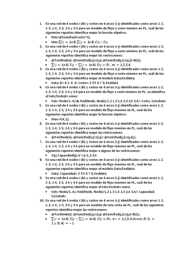 CONTROL 2 Iop | PDF | Inventario | Programación lineal