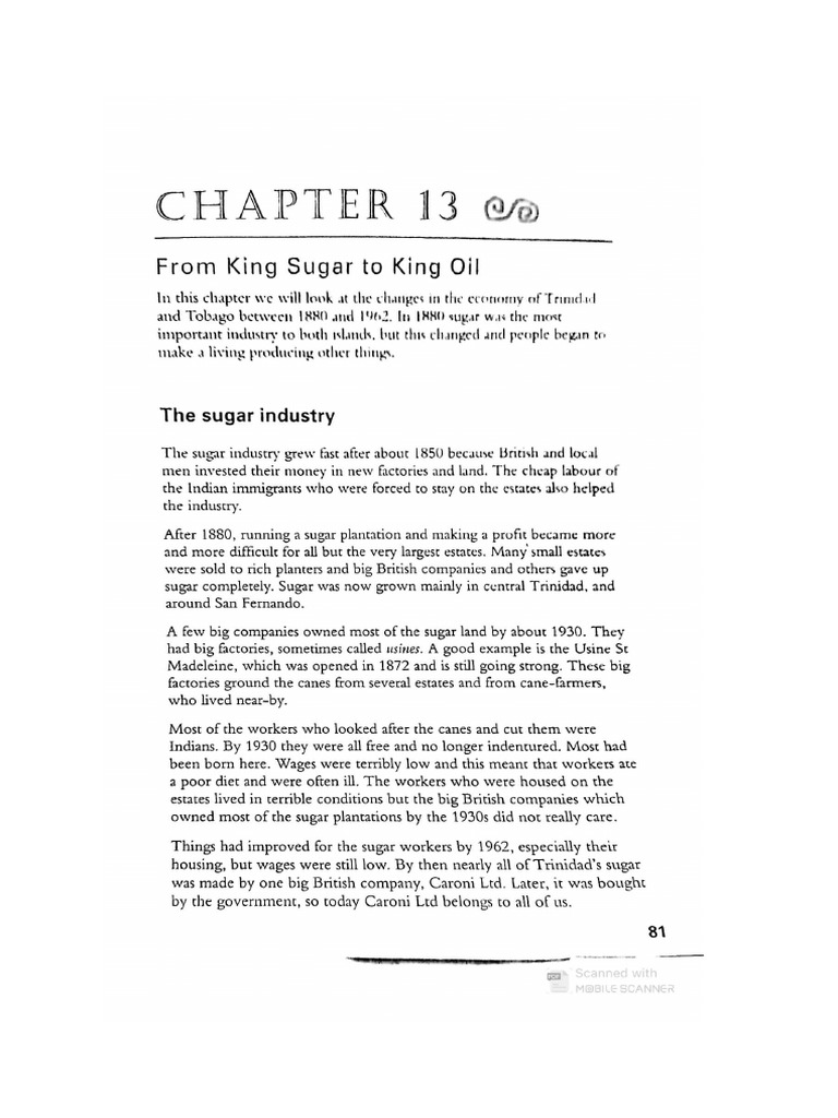 An Introduction To The History of T&T | PDF