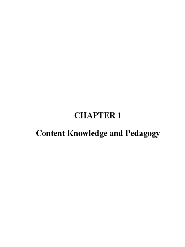 Chapter 1 FS 1 | PDF | Educational Technology | Teaching Method