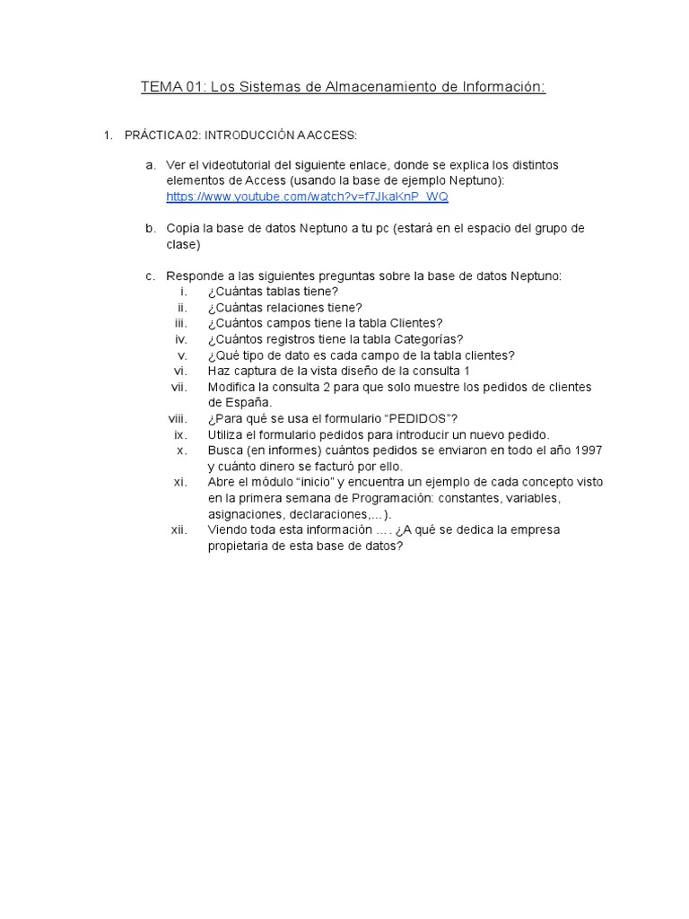 Tema01 Practica02 | PDF