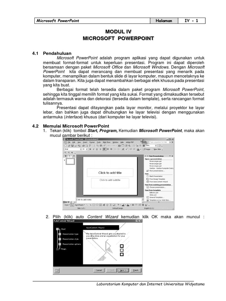 04 Microsoft PowerPoint | PDF