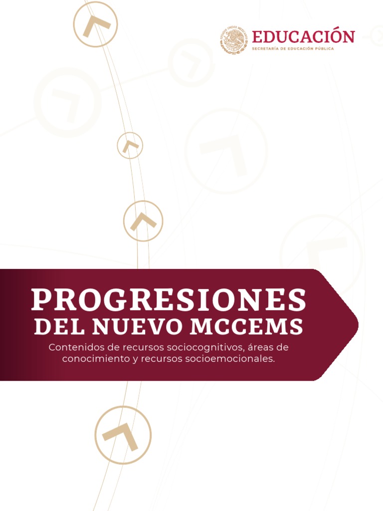 Progresiones del MCCEMS | PDF | Plan de estudios | Aprendizaje