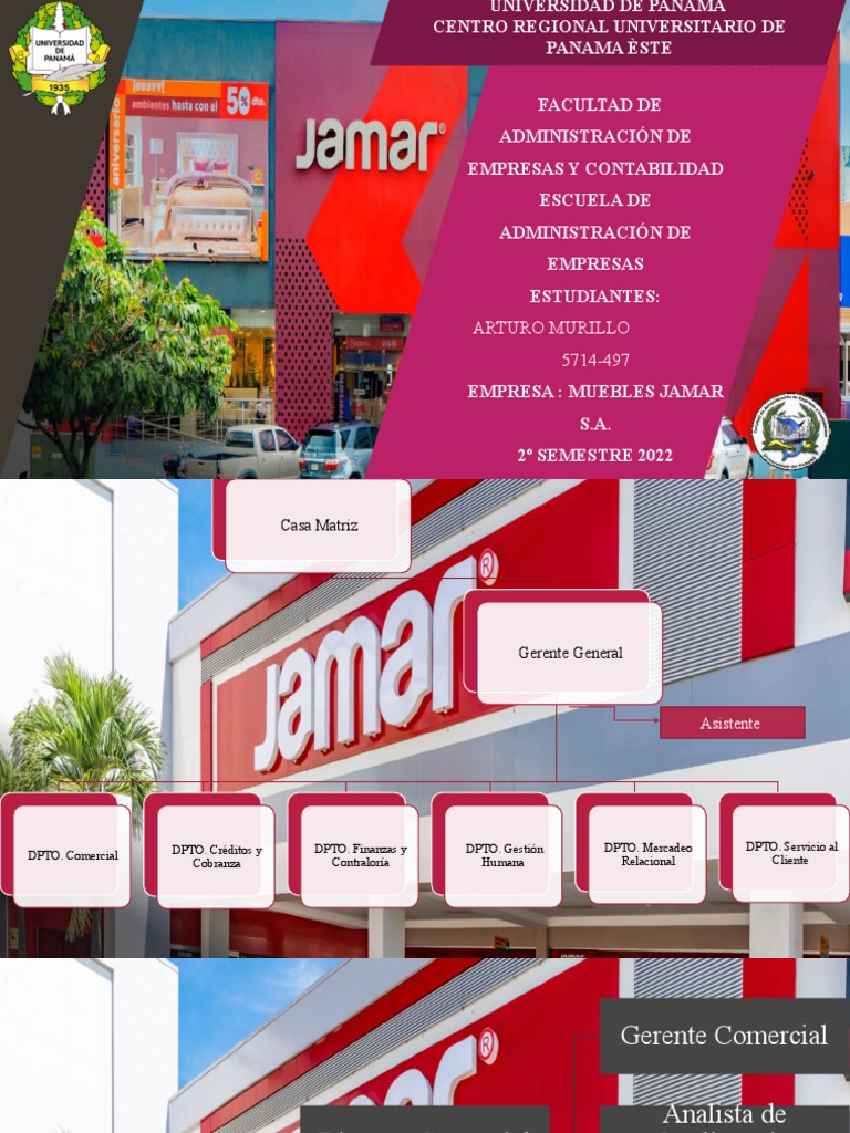 Estructura Muebles Jamar S.A. | PDF | Marketing | Negocios económicos