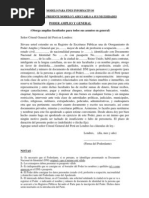 Poder Amplio y Suficiente | PDF | Bogotá