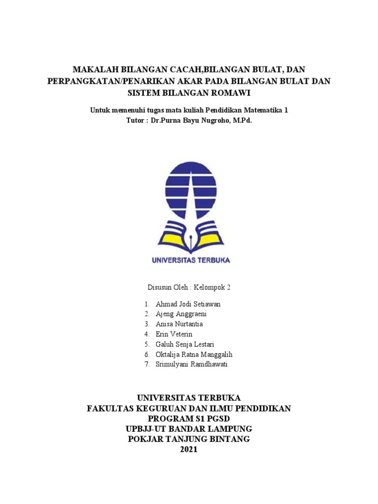 Makalah Pend MTK Kel - 2 | PDF