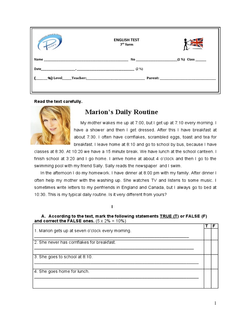 Daily Routine Tests - 13533 | PDF | Social Science