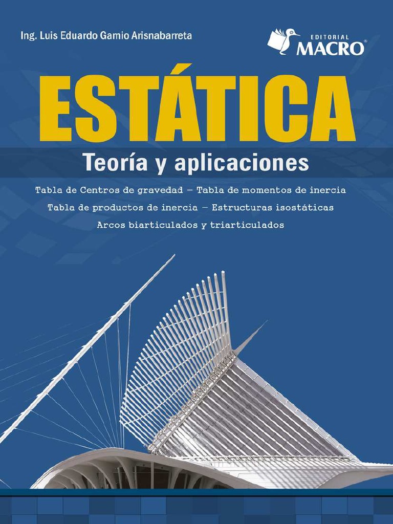Editorial Macro Estatica Luis Eduardo Ga | Descargar gratis PDF | Fuerza | Vector Euclidiano