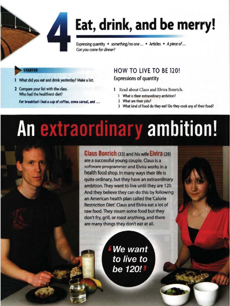 Pre Unit 4 and 5 | Download Free PDF | Restaurants | English Language