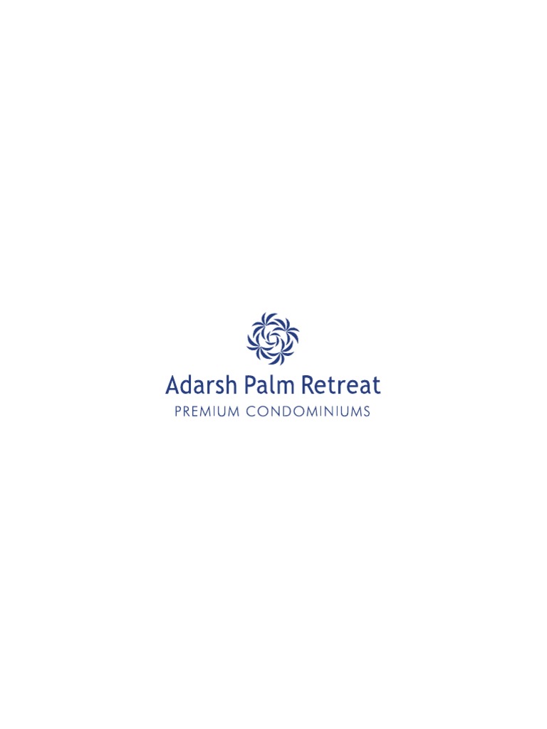 Adarsh Palm Retreat - Brochure | PDF