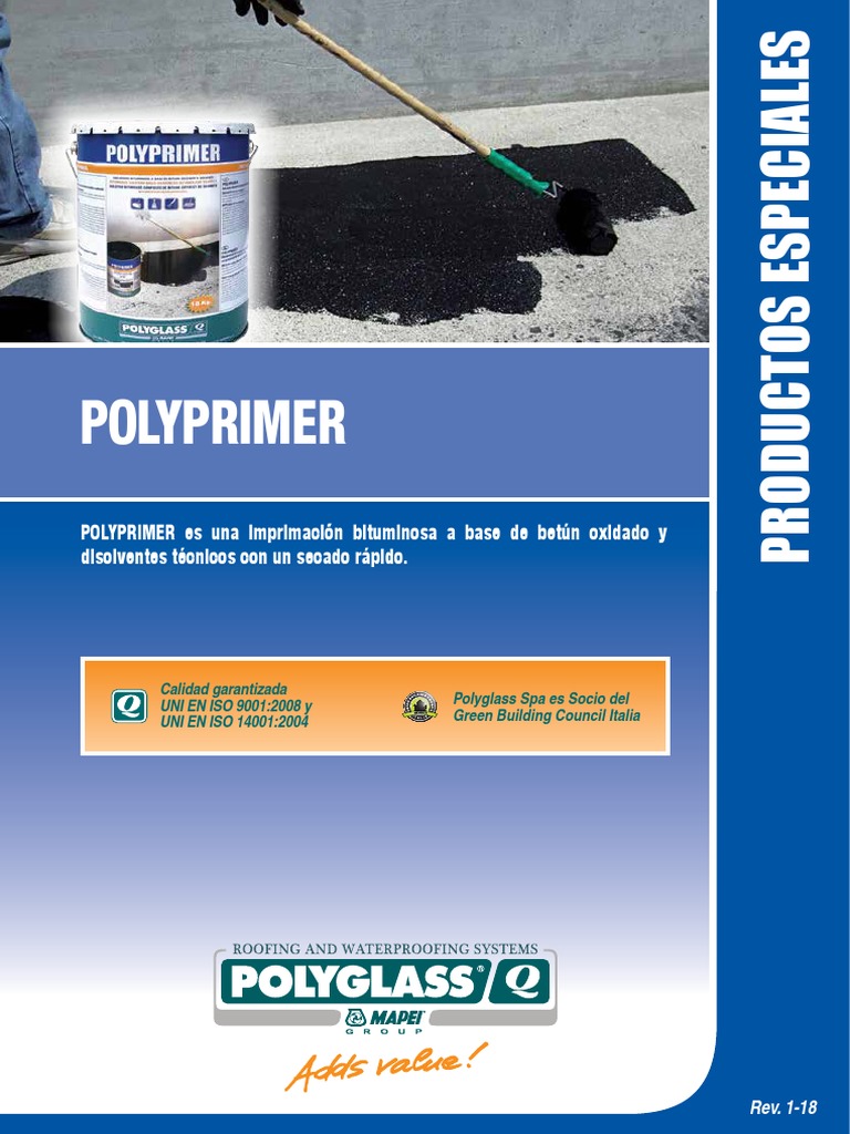 HT Polyprimer | PDF | Hormigón | Química