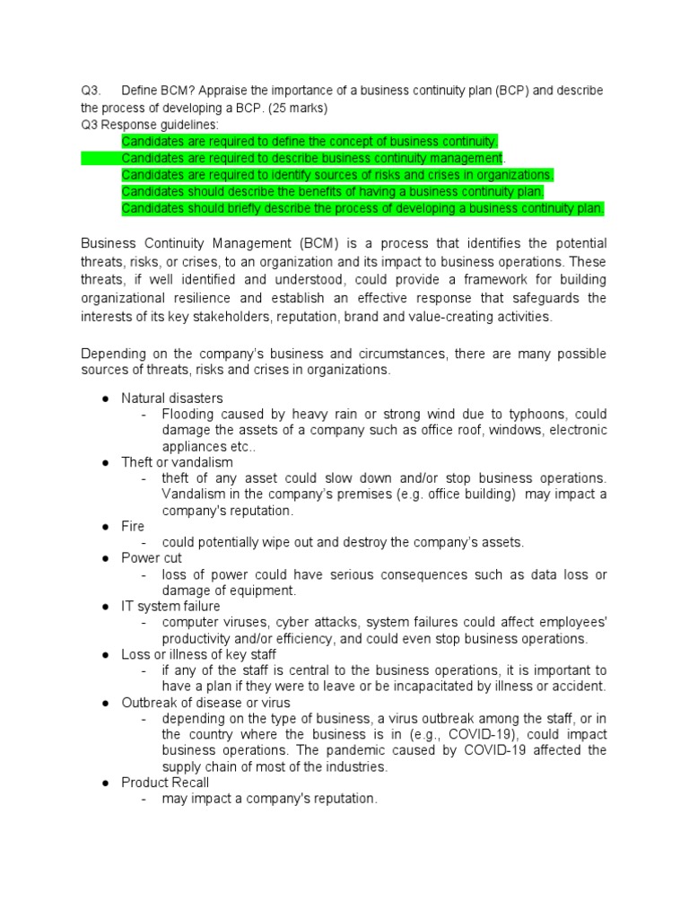 BCM | PDF | Business | Economies