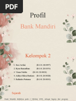 Profil Bank Mandiri Taspen 2020 | PDF