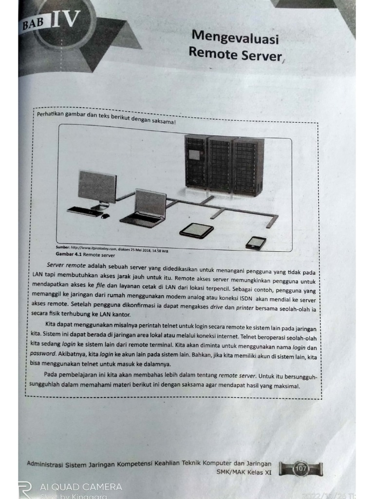 Bab IV. Mengevaluasi Remote Server (ASJ) | PDF