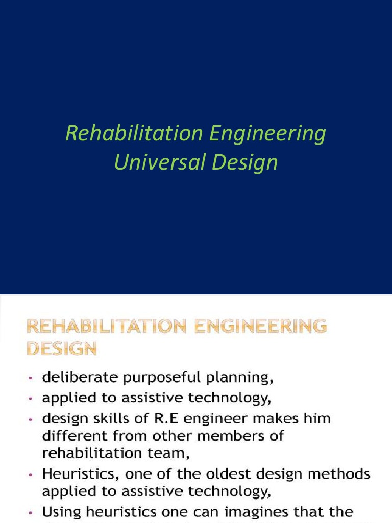 Universal Design | PDF | Learning | Disability