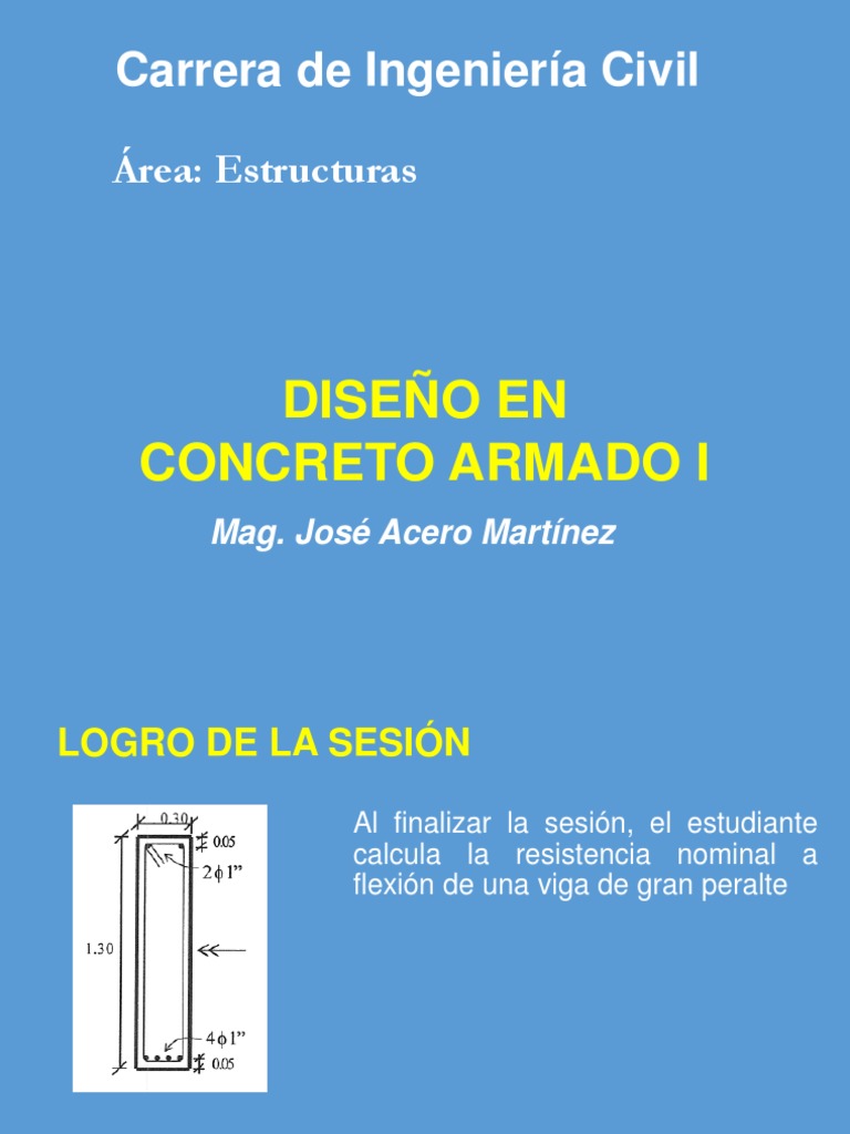 Cap14 Vigas Gran Peralte | PDF | Viga (Estructura) | Doblar