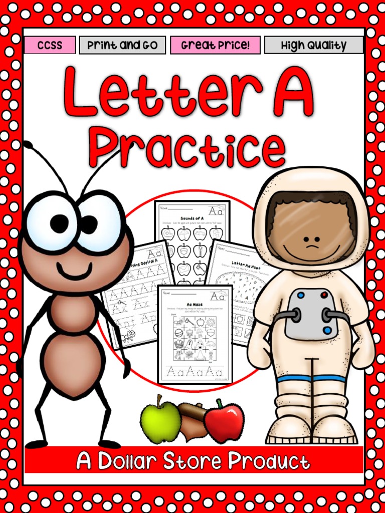 FREELetter APractice Printables | PDF | Encodings | Notation